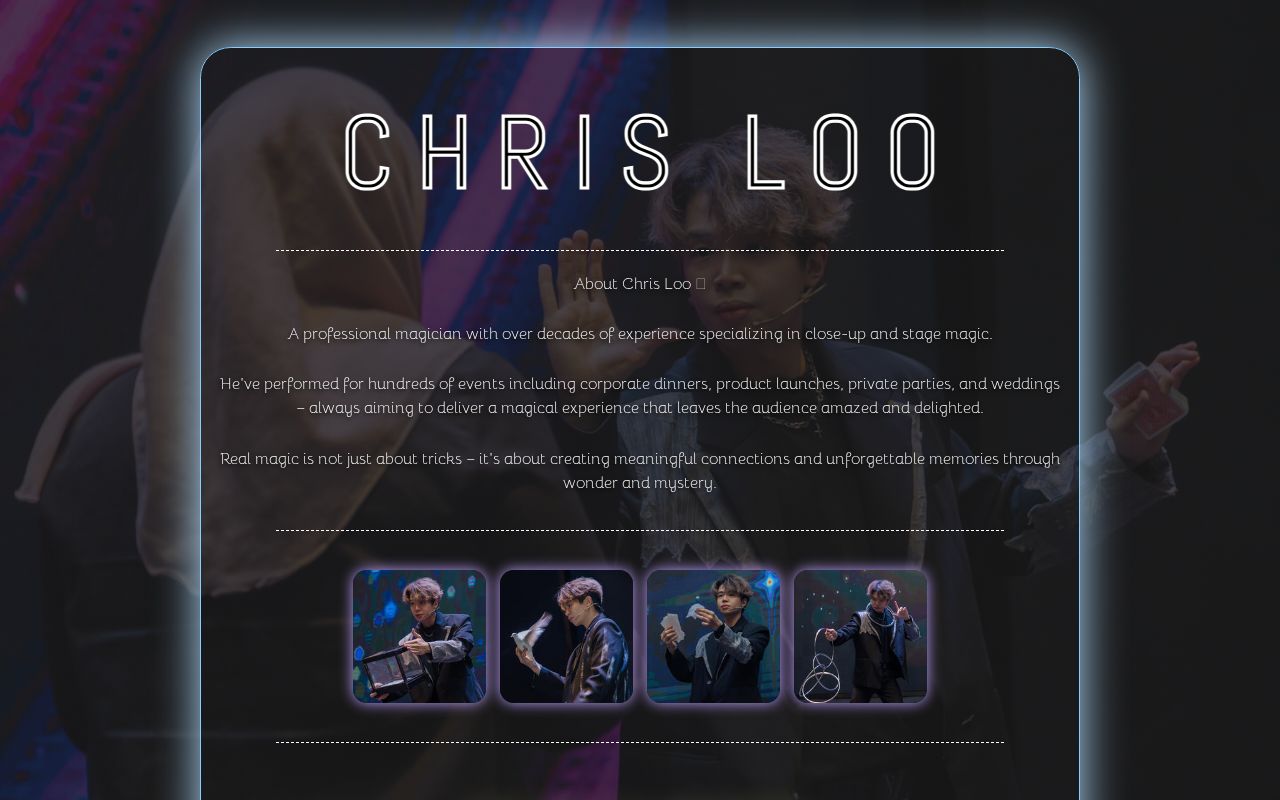 CHRIS LOO